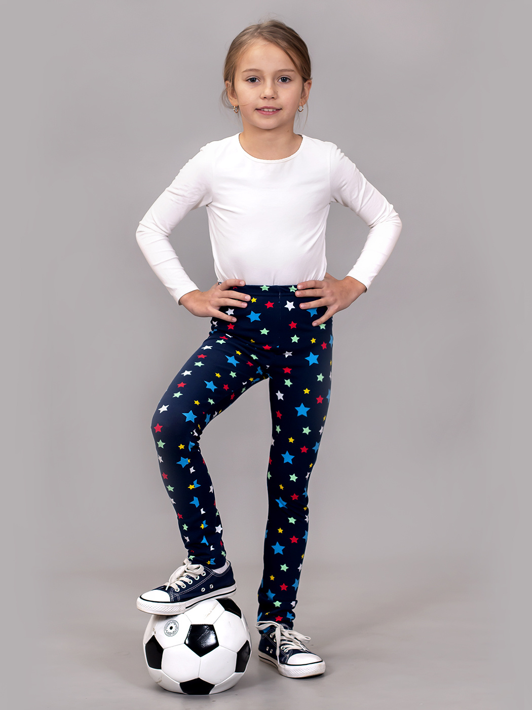 Лосины для девочек "звездное/небо" - купить в Санкт-Петербурге на https ...